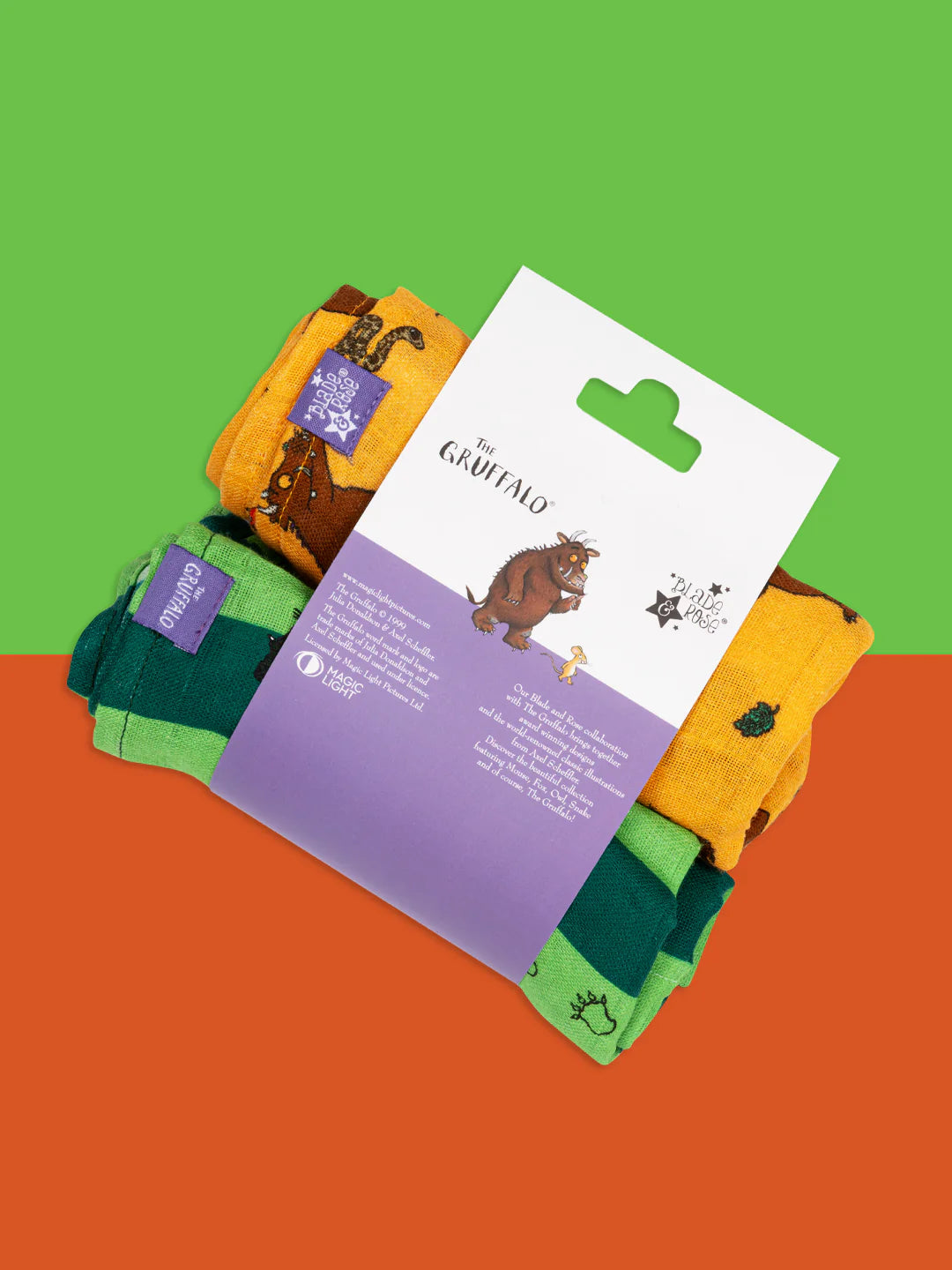 Blade & Rose Gruffalo Muslin Squares 2pk – Bo-Belles